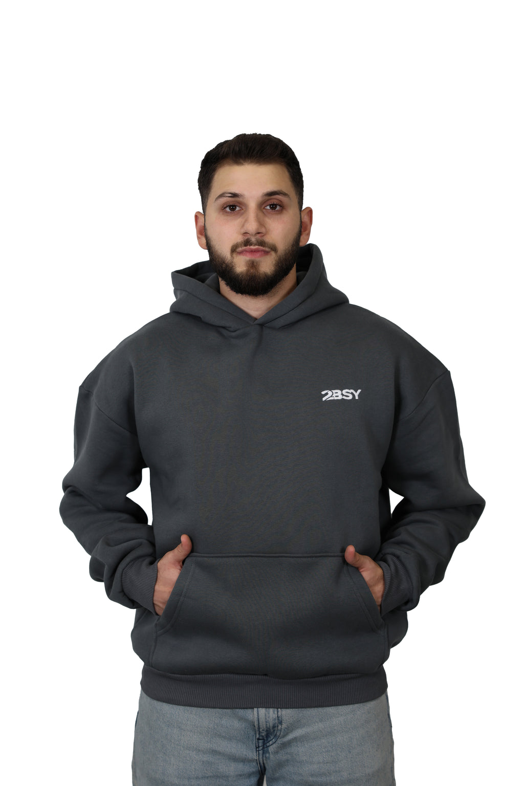 BASIC HOODIE | DARK GREY – 2BSY clothing